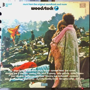 1970 Woodstock - Music From the Original Soundtrack and More , 3 X Vinyl, LP, Album - Etsy