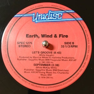 1987 Rare Earth, Wind & Fire – Fantasy / Sun Goddess / Let's Groove ...