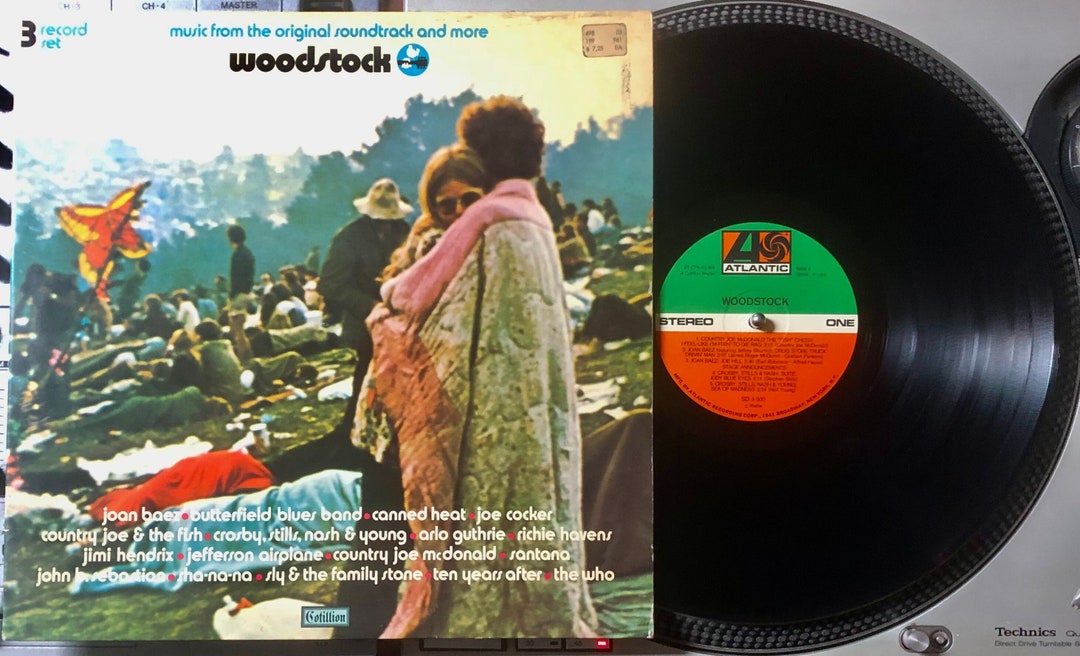 1970 Woodstock Music From the Original Soundtrack and More , 3 X Vinyl ...
