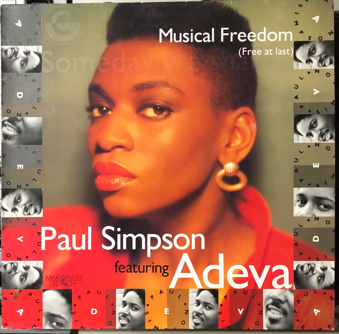 1989 Paul Simpson Feat Adeva - Musical Freedom (free at Last) Remix ...