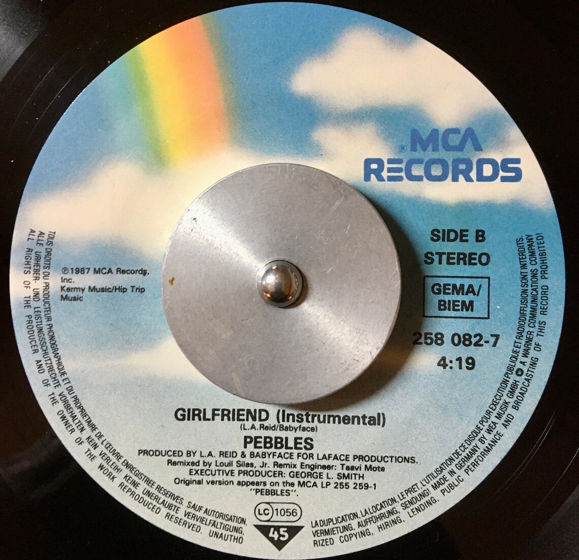 1987 Pebbles - Girlfriend , Vinyl, 7", 45 RPM, Single - Etsy
