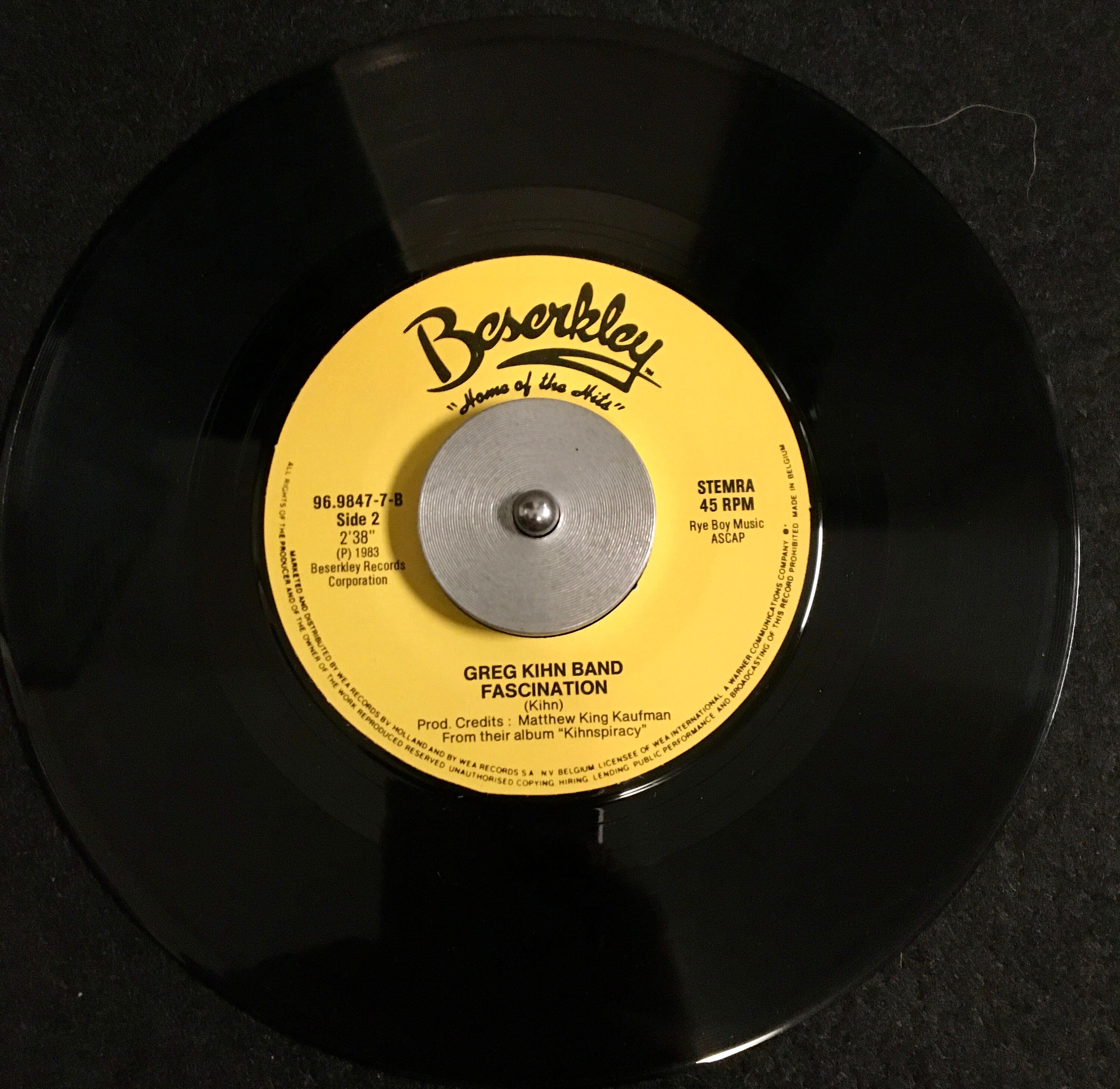 1983 Greg Kihn Band Jeopardy Vinyl 7 45 RPM - Etsy