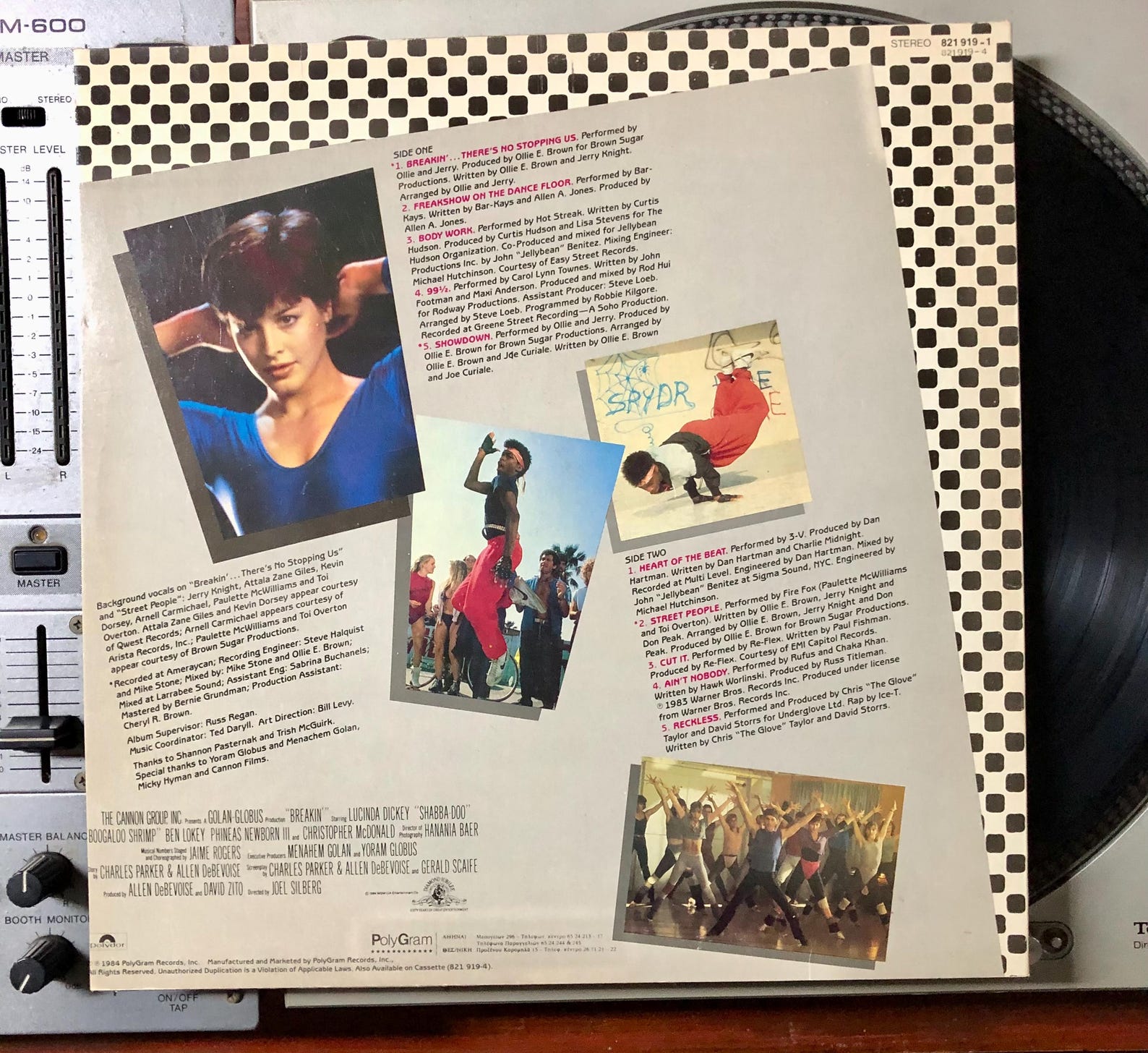 1984 Breakdance - Original Motion Picture Soundtrack ,vinyl, LP ...