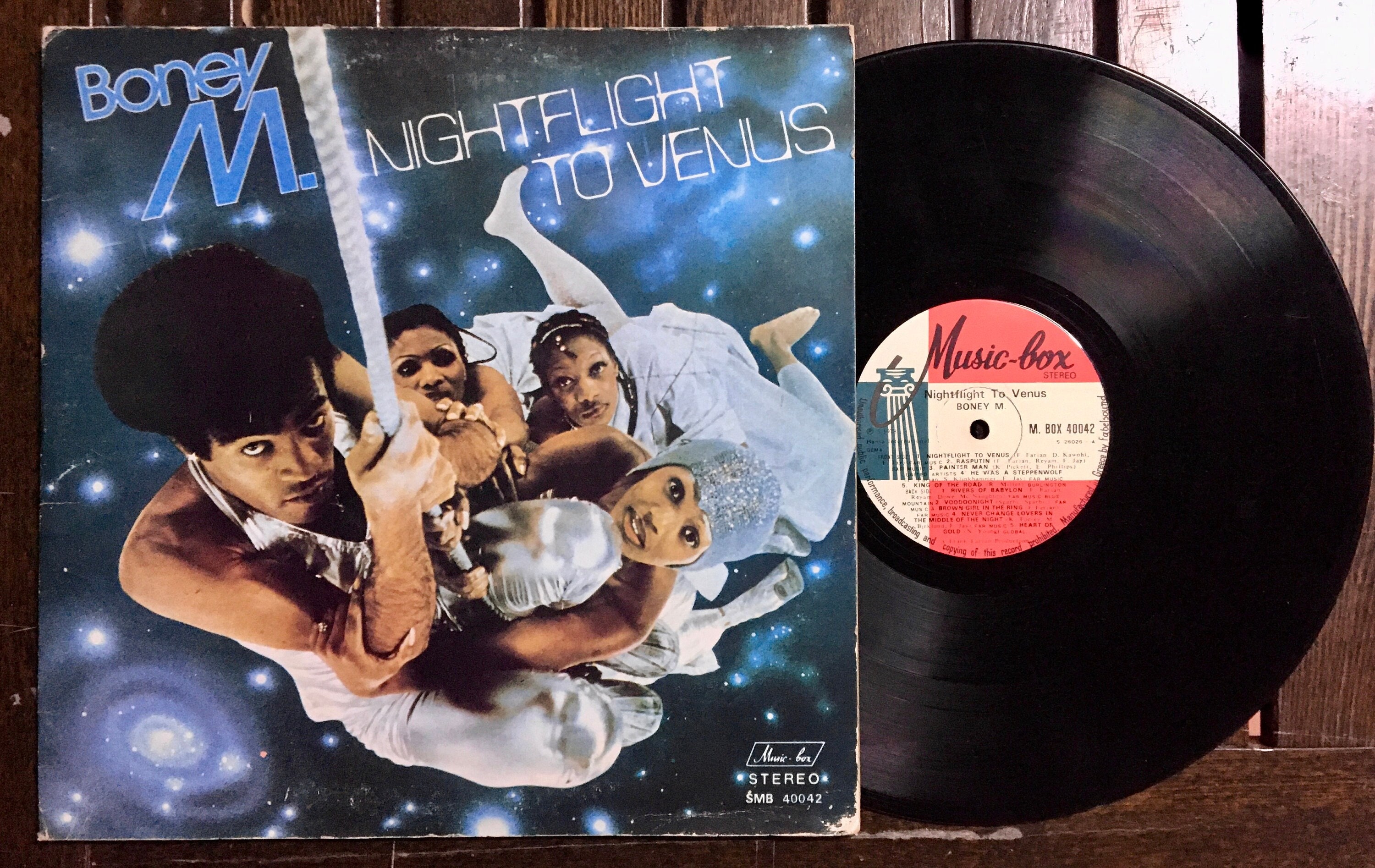 1978 Boney M. Nightflight to Venus , Vinyl, LP, Album, Stereo, Gatefold ...