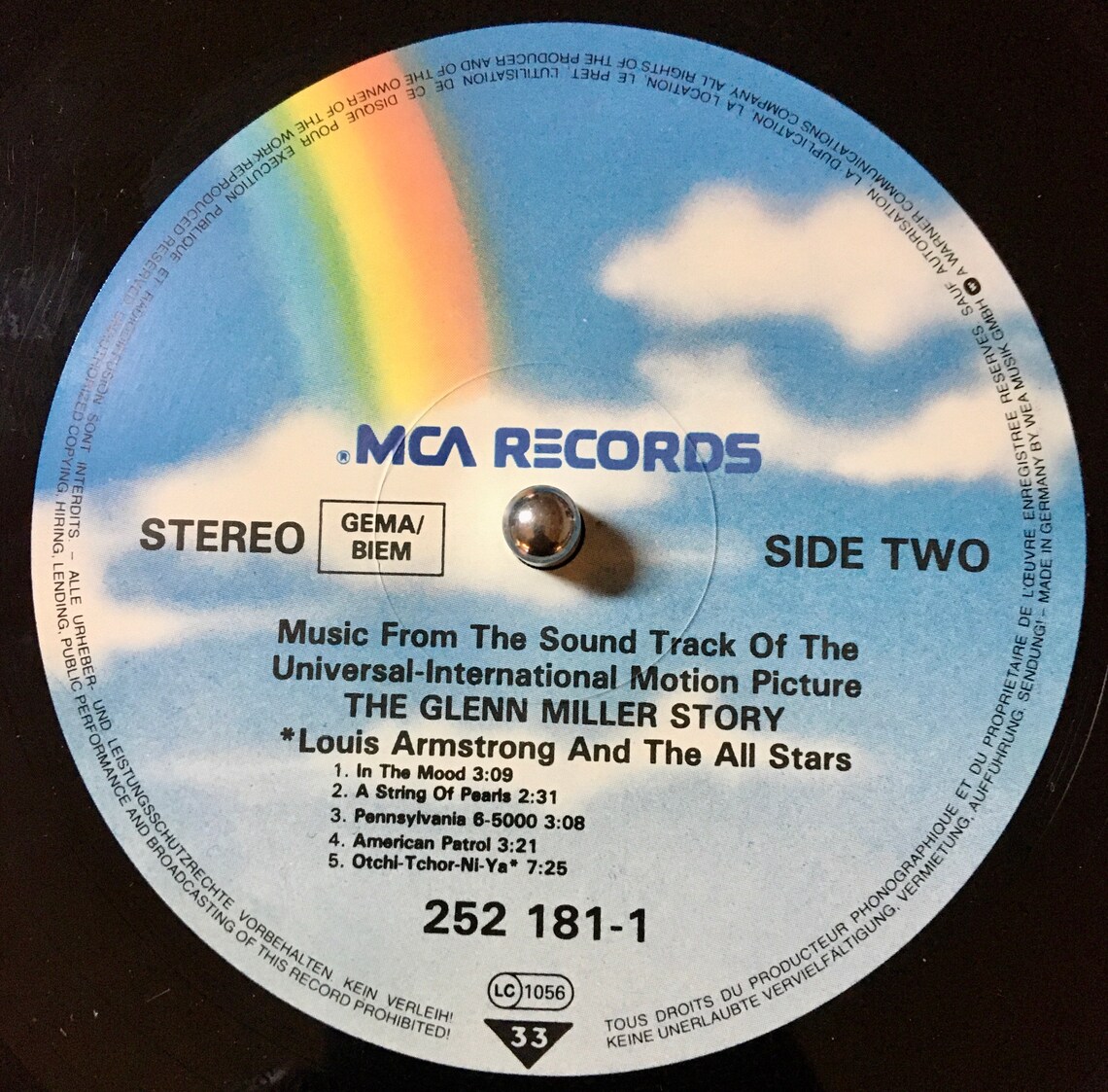 1985 the Glenn Miller Story / Music From the Universal Motion Picture ...
