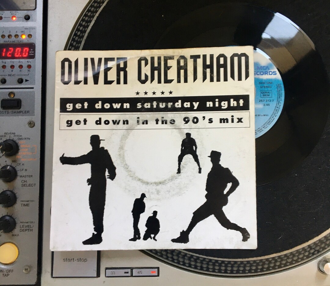 1990 Oliver Cheatham Get Down Saturday Night get Down in - Etsy