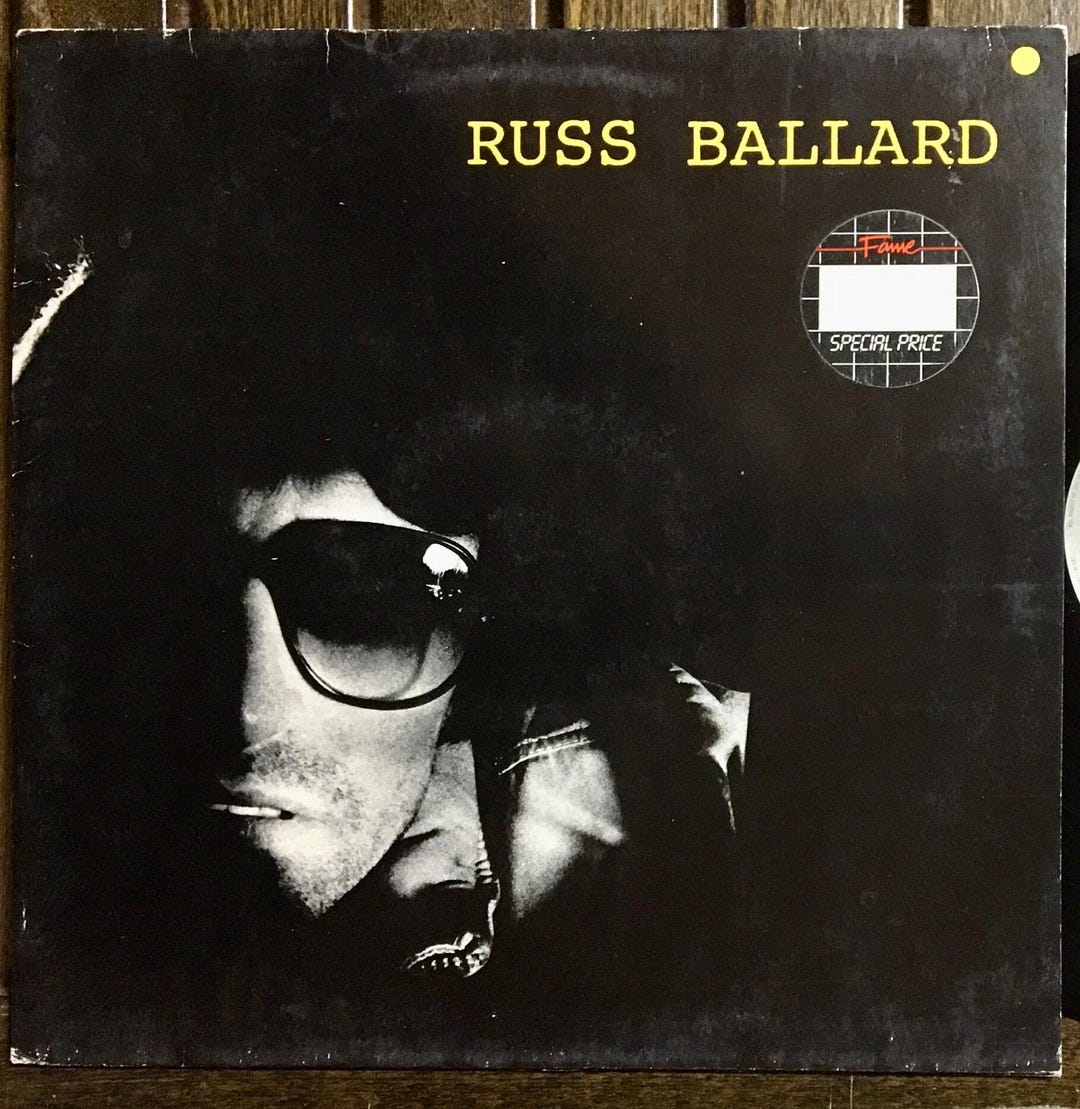 Russ Ballard Vinyl LP Album - Very Good Plus Condition - Etsy