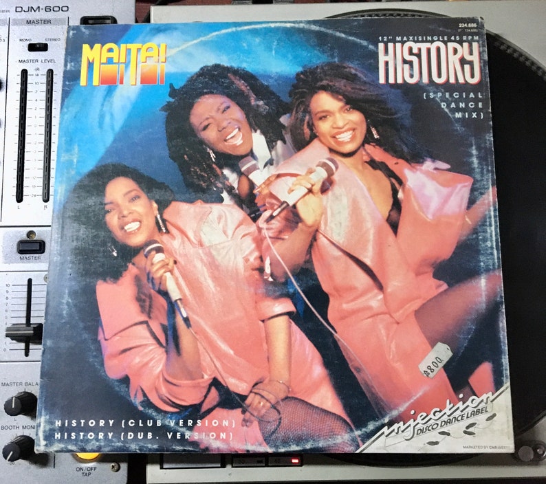 1985 Mai Tai - History (special Dance Mix) Vinyl, 12", 45 RPM, EP, Maxi ...