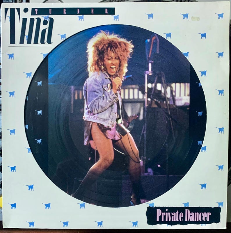 1984 Tina Turner – Private Dancer , Vinyl, LP, Album, Picture Disc - Etsy