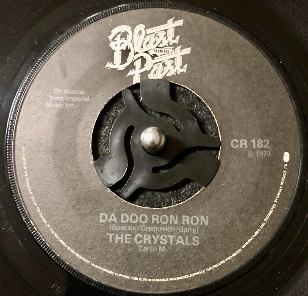 1979 the Crystals - Da Doo Ron Ron , Vinyl, 7", Maxi-single - Etsy