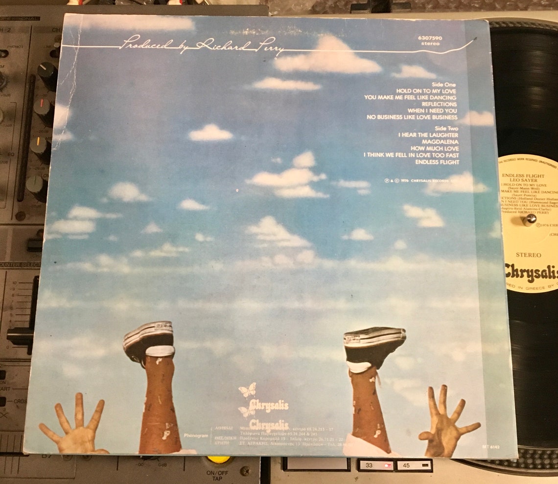 1977 Leo Sayer – Endless Flight , Vinyl, LP, Album, Stereo - Etsy