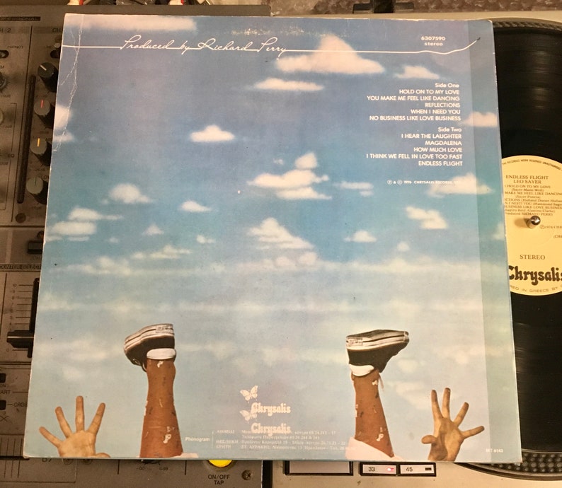 1977 Leo Sayer – Endless Flight , Vinyl, LP, Album, Stereo - Etsy