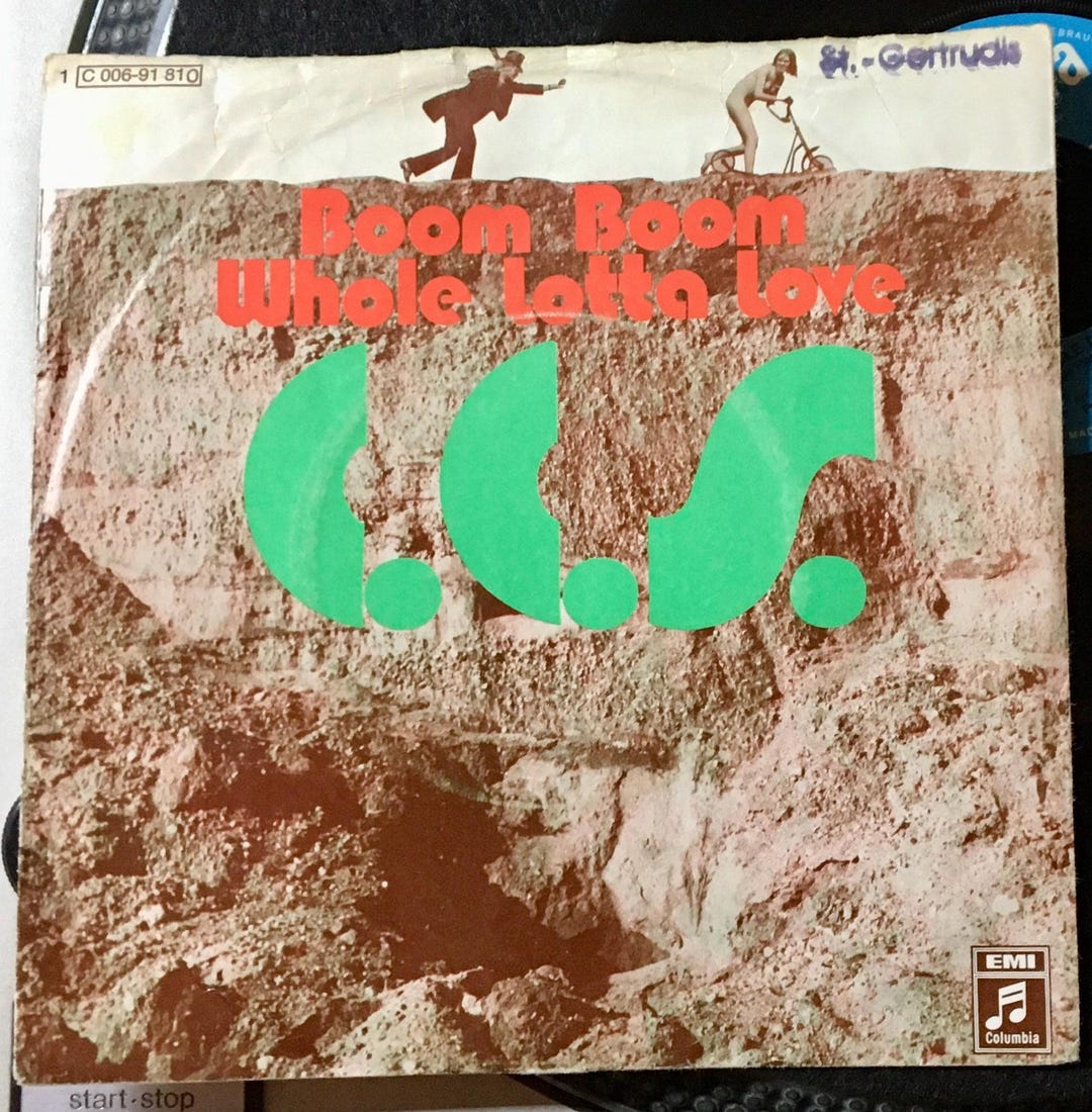 1970 C.C.S. – Boom Boom / Whole Lotta Love , Vinyl, 7", 45 RPM, Single ...