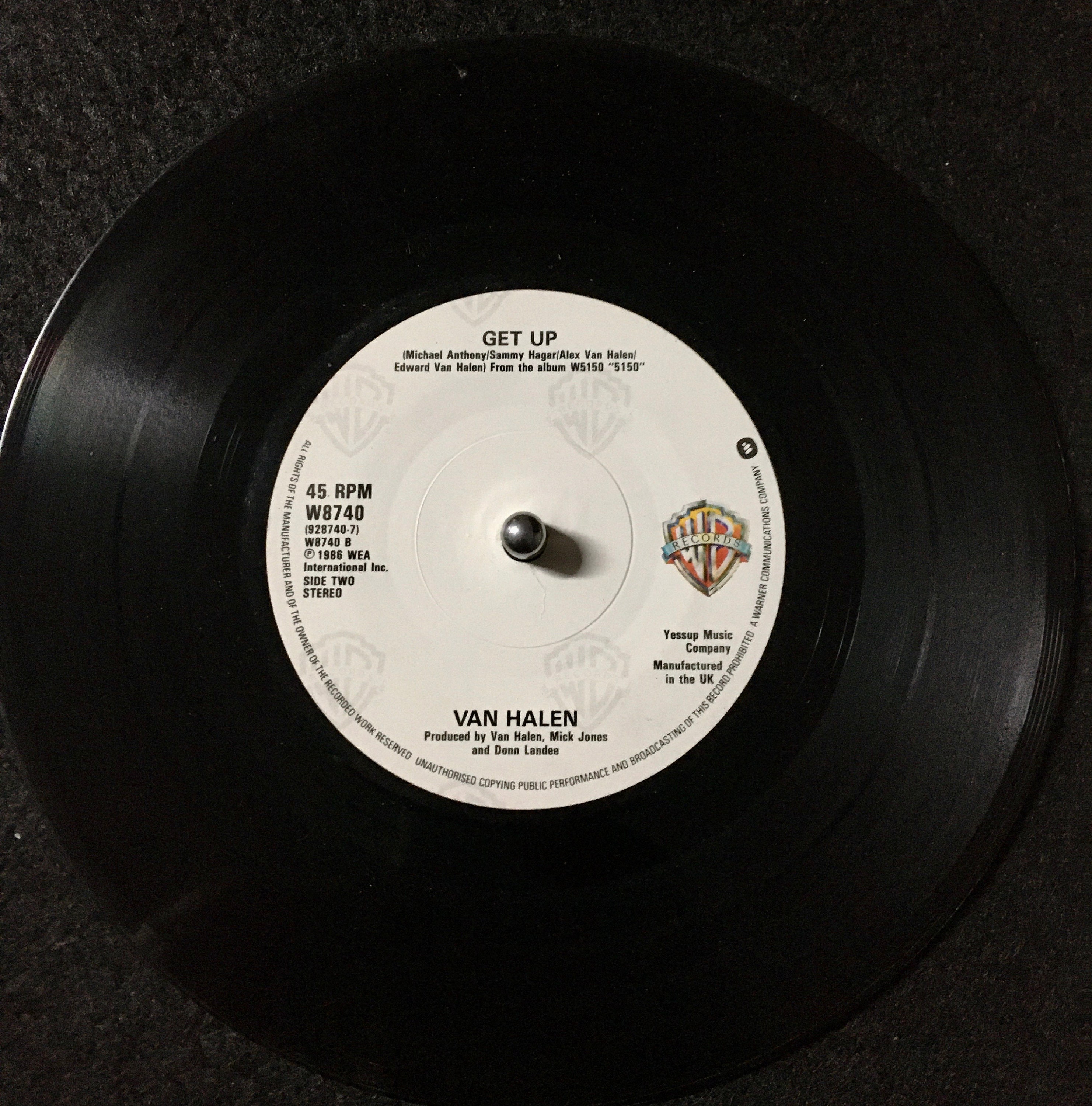 1986 Van Halen Why Can't This Be Love , Vinyl, 7, Single, 45 RPM - Etsy
