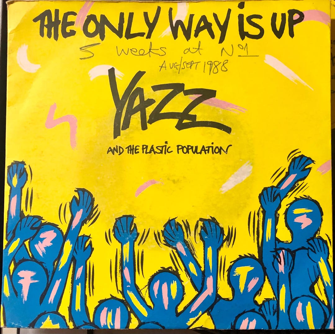 Yazz and the Plastic Population - the Only Way is up Vinyl 7" Single ...