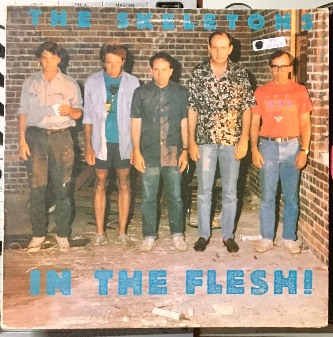 1990 the Skeletons - in the Flesh , Vinyl, LP, Album - Etsy
