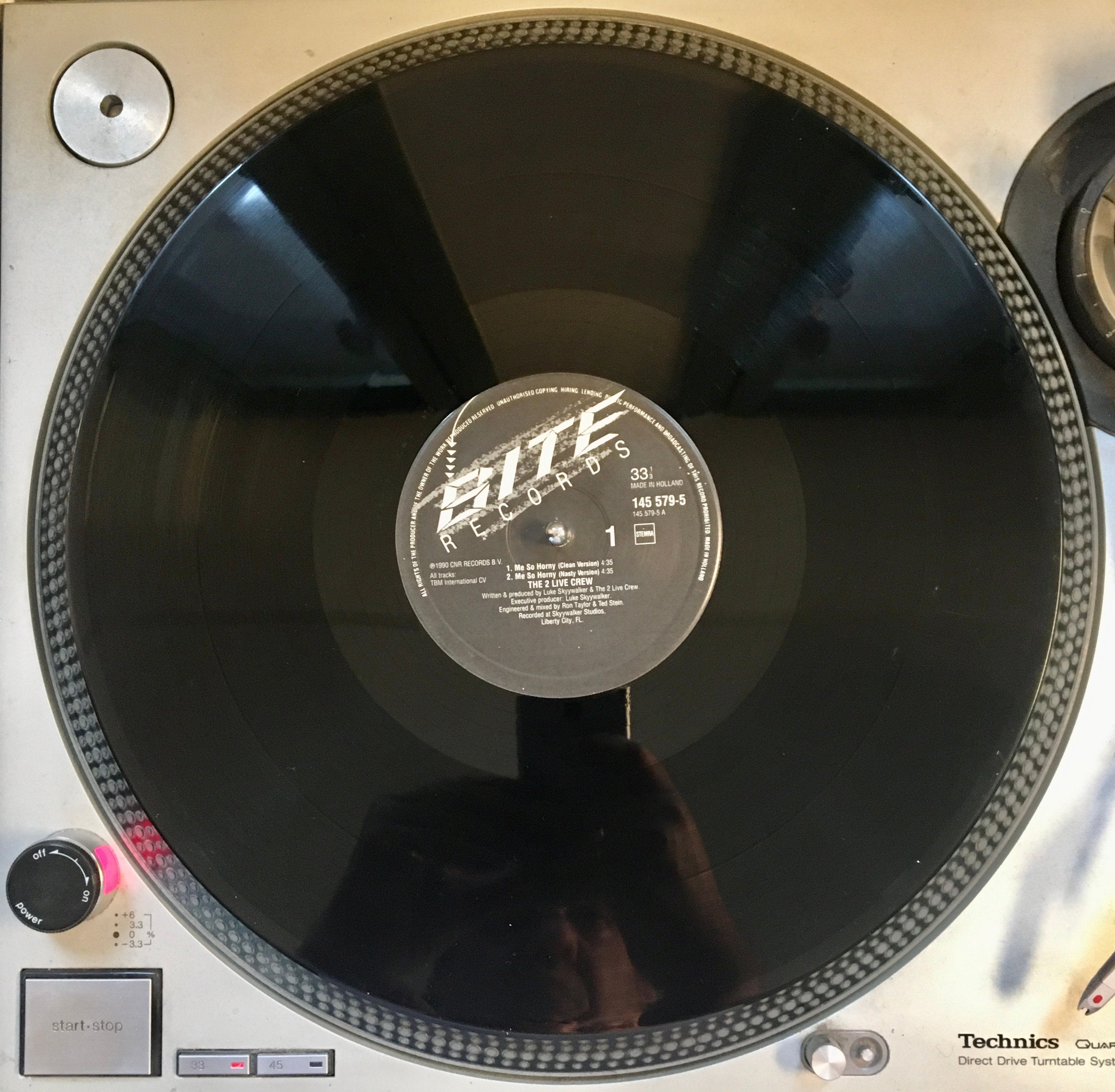 1990 The 2 Live Crew Me So Horny Vinyl 12 33 Rpm Etsy