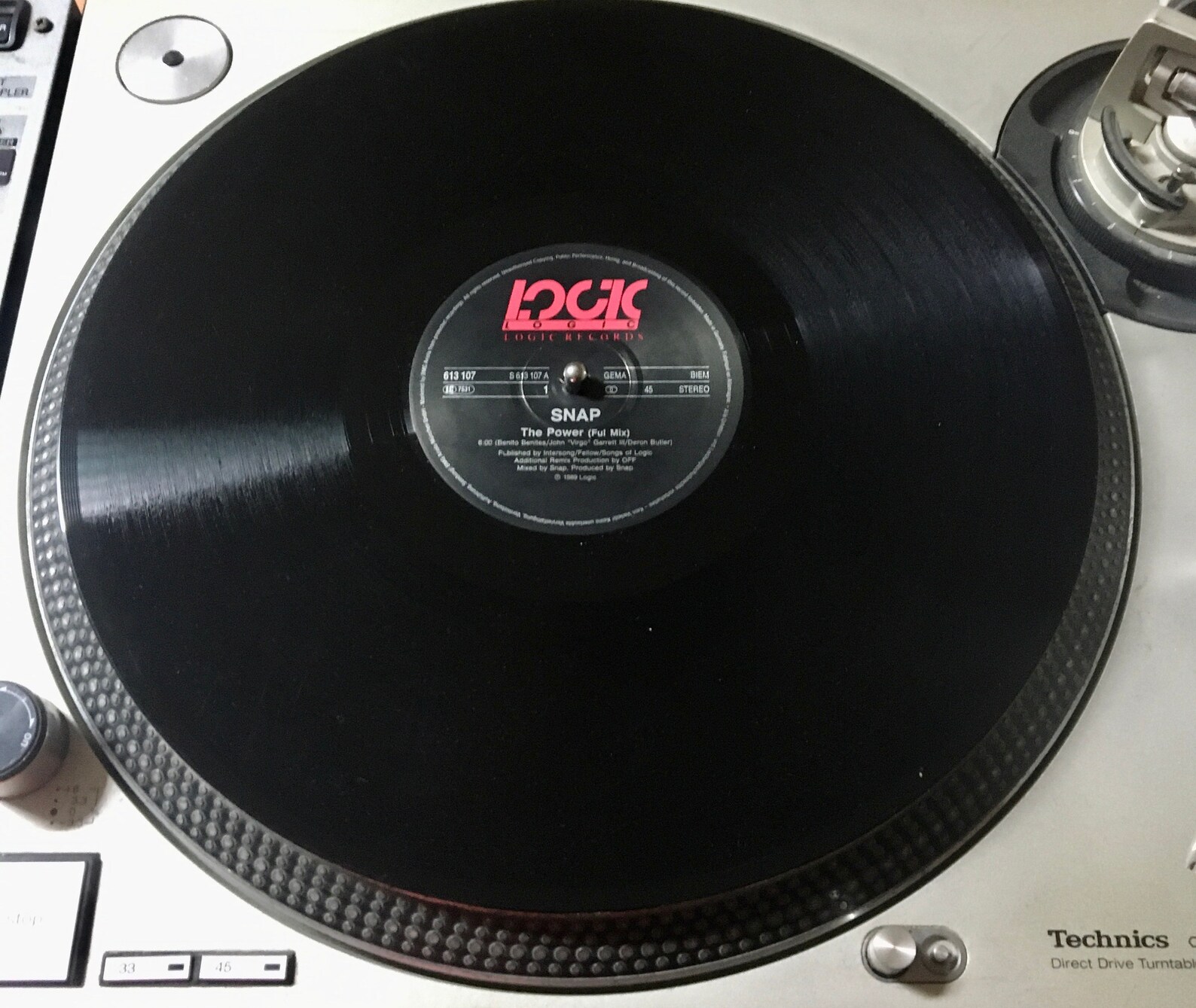 1990 Snap! Introducing Turbo B. - the Power (remix) Vinyl, 12", 33 RPM ...