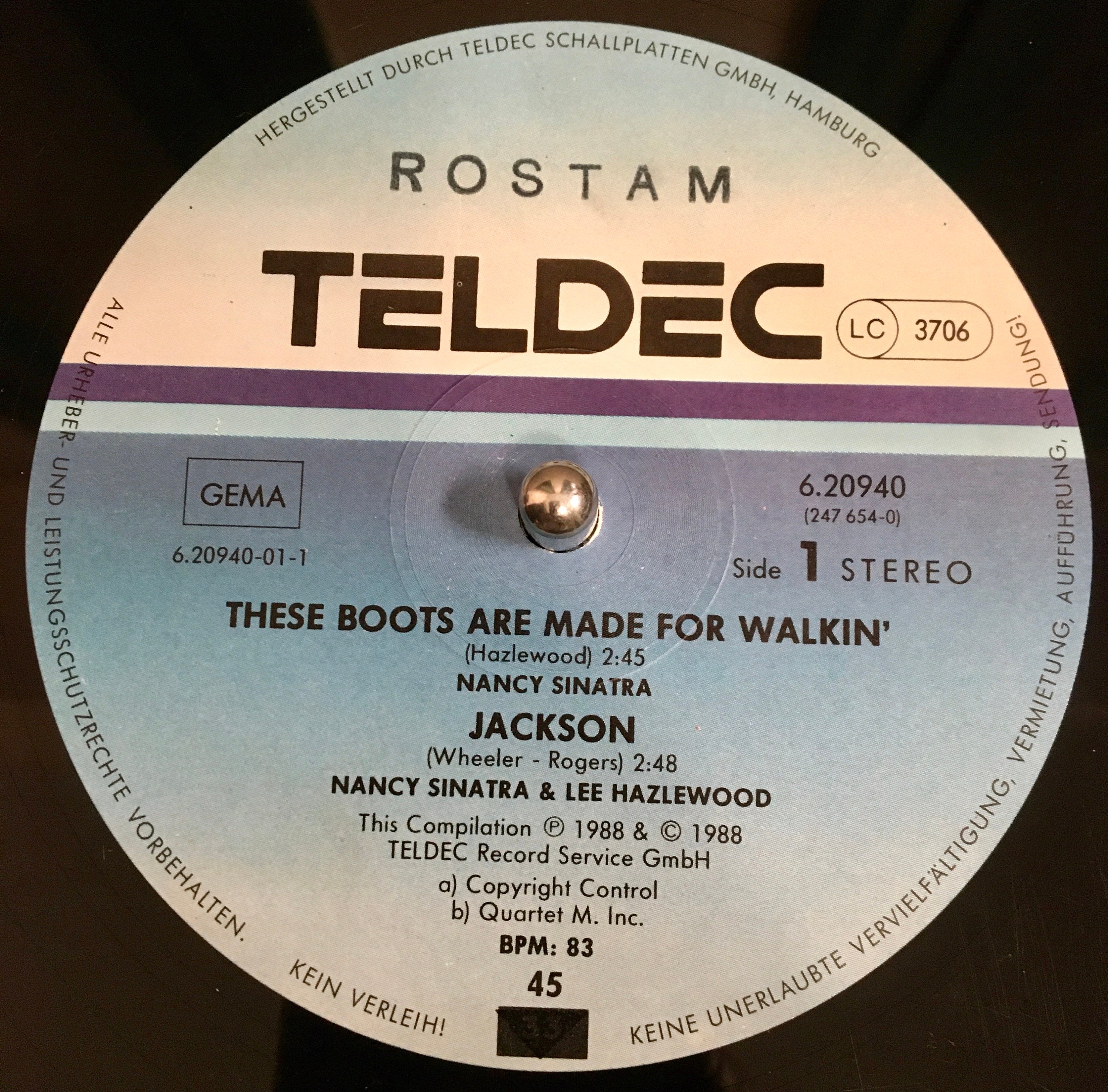 Nancy Sinatra – These Boots Are Made for Walking , Vinyl, 12", 45 RPM ...