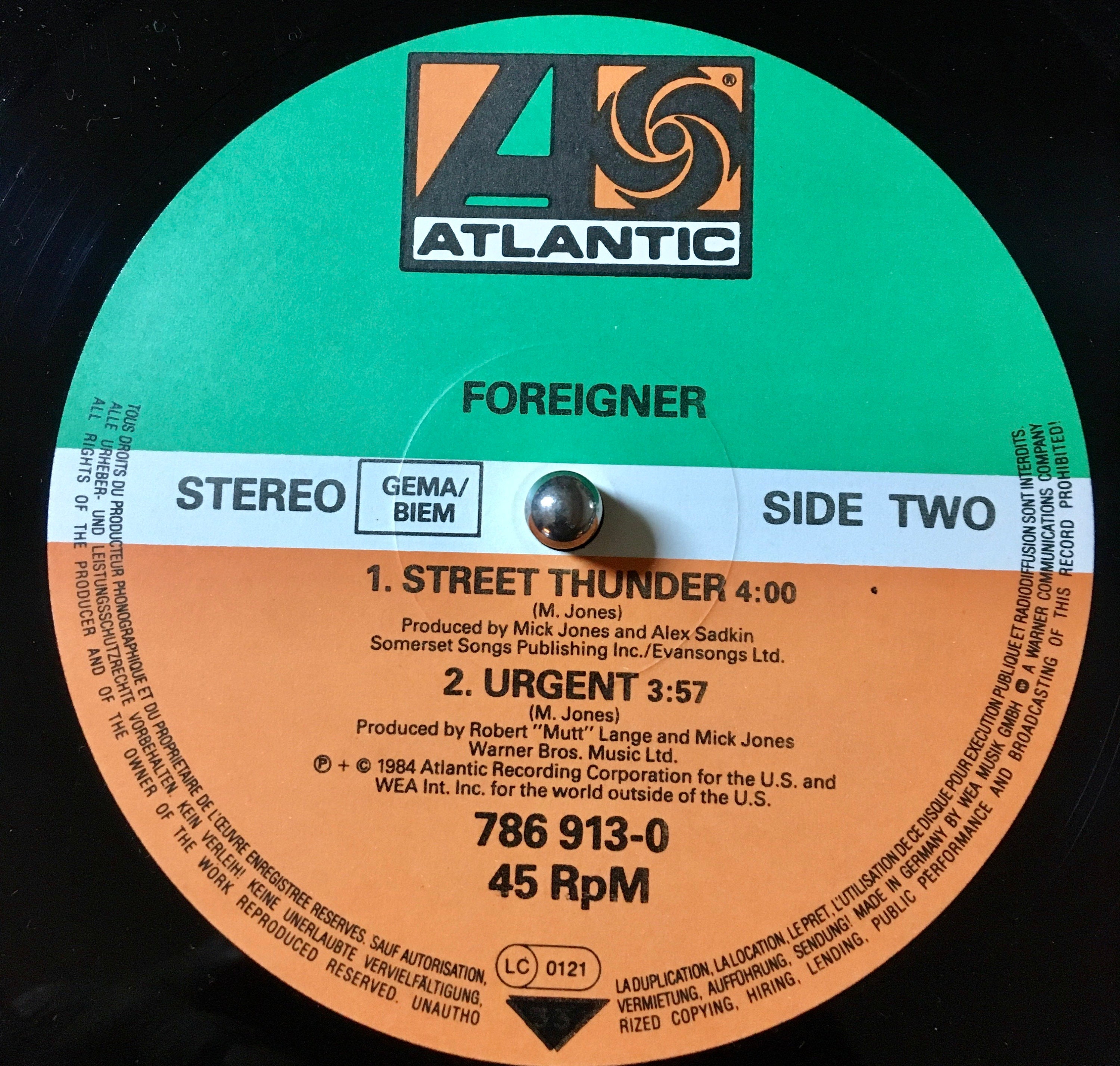 1984 Foreigner I Want to Know What Love is extended Version Vinyl, 12 ...