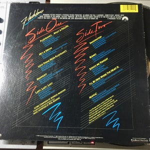 1983 Flashdance (original Soundtrack From the Motion Picture) Vinyl, LP ...