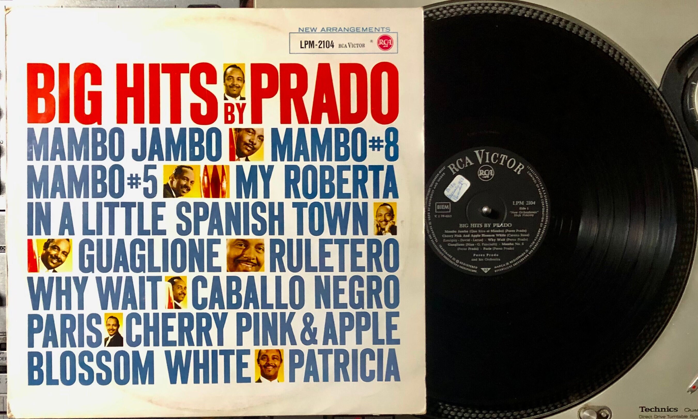 1960 Perez Prado and His Orchestra Big Hits by Prado , Vinyl, LP, Album ...