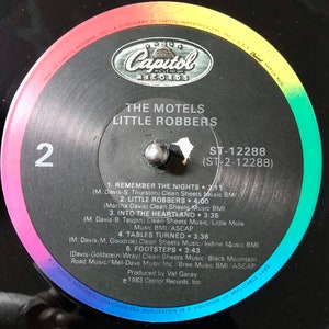 1983 the Motels – Little Robbers , Vinyl, LP, Album - Etsy