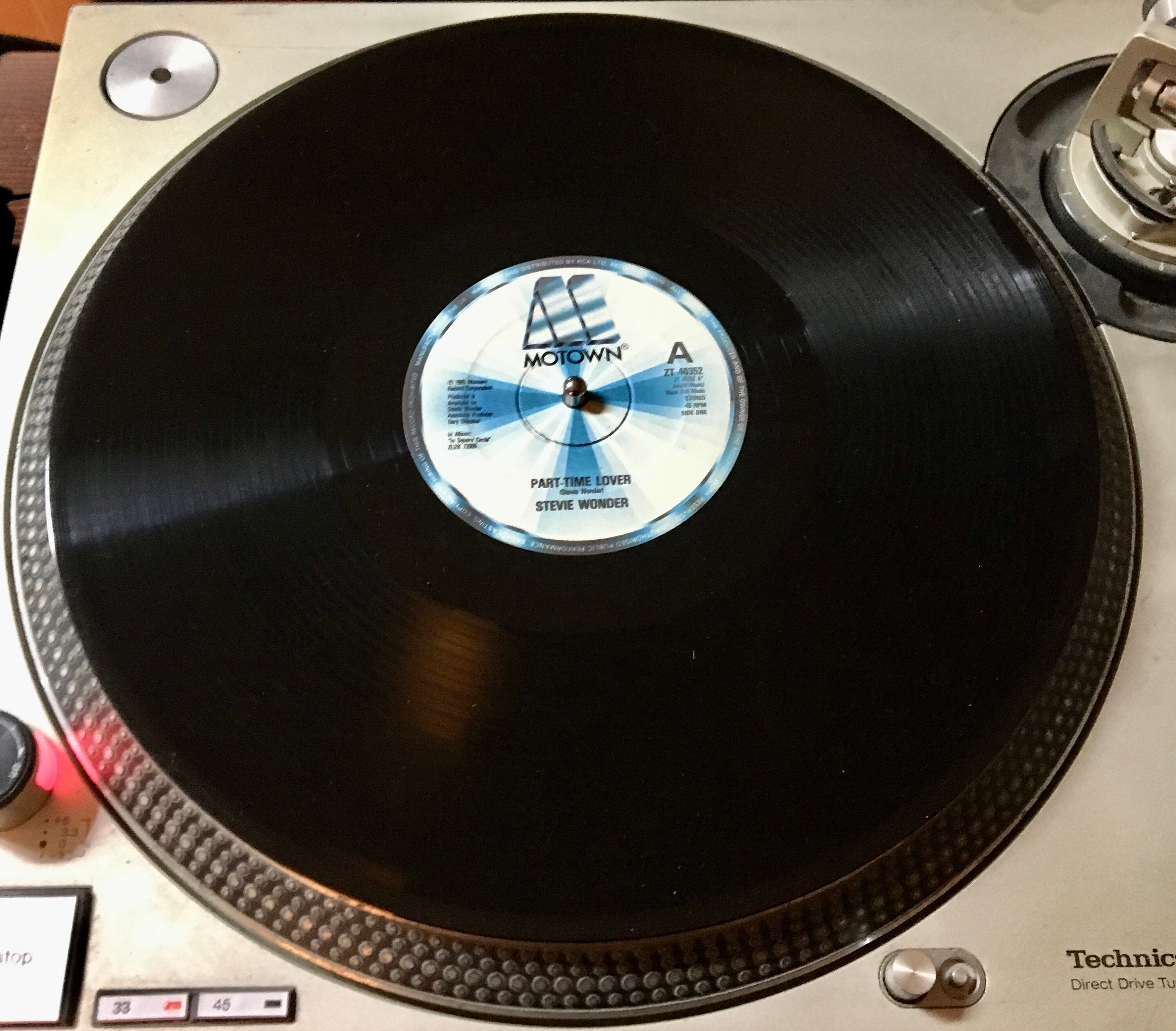 1985 Stevie Wonder Part-time Lover , Vinyl, 12, 45 RPM - Etsy