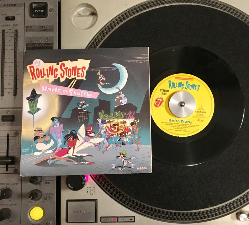 1986 the Rolling Stones Harlem Shuffle , Vinyl, 7, 45 RPM, Single ...