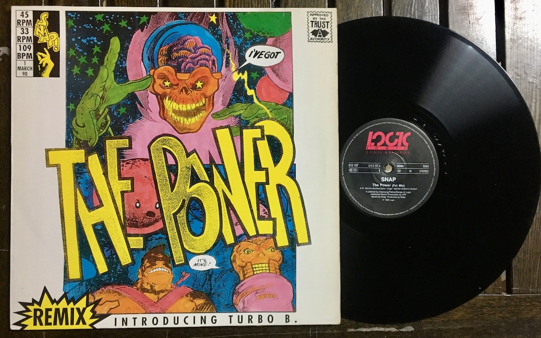 1990 Snap Introducing Turbo B. the Power remix Vinyl, 12, 33 RPM, 45 ...