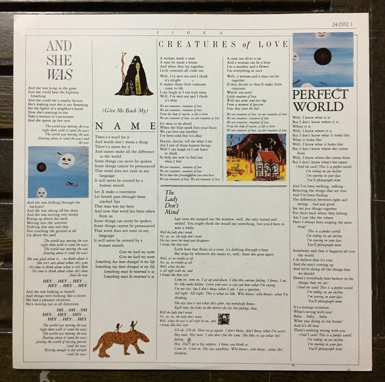 1985 Talking Heads Little Creatures , Vinyl, LP, Album , Rare Greek ... 1985 Talking Heads Little Creatures , Vinyl, LP, Album , Rare Greek ...