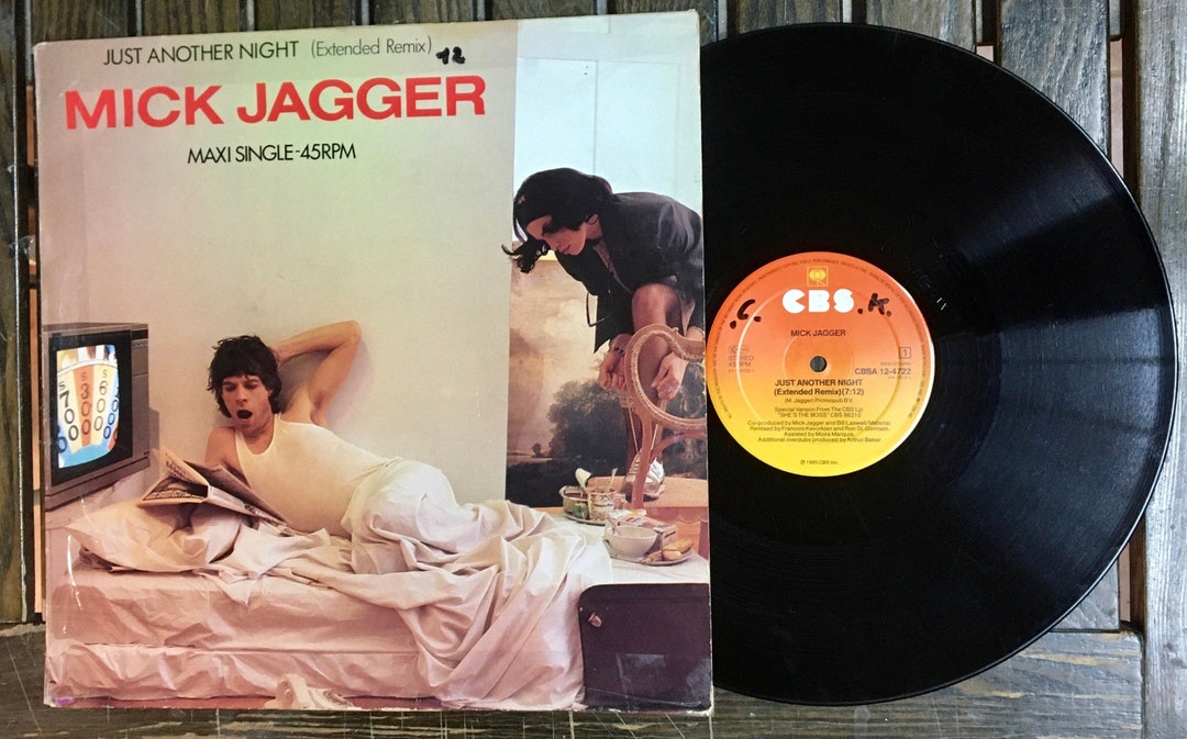 1985 Mick Jagger Just Another Night remix Vinyl - Etsy
