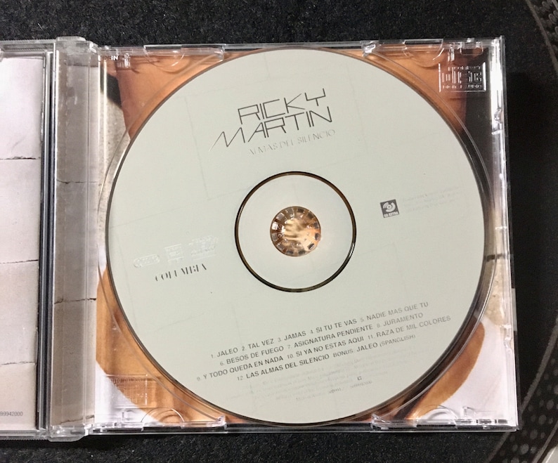 CD - 2003 Ricky Martin - Almas Del Silencio , CD, Album, Enhanced - Etsy