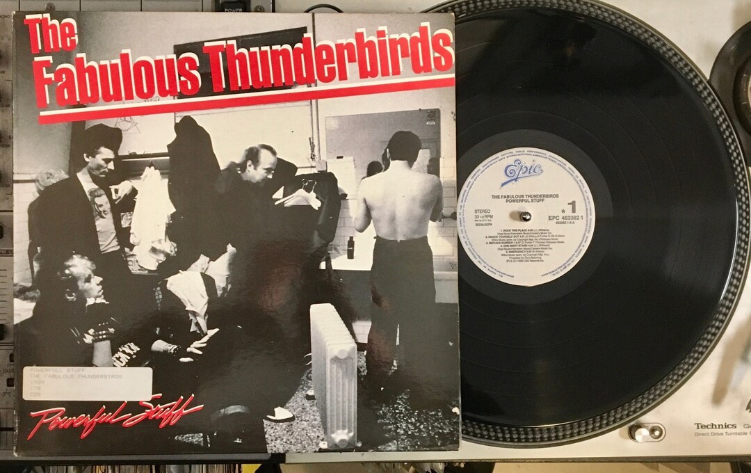 1989 the Fabulous Thunderbirds Powerful Stuff , Vinyl, LP - Etsy