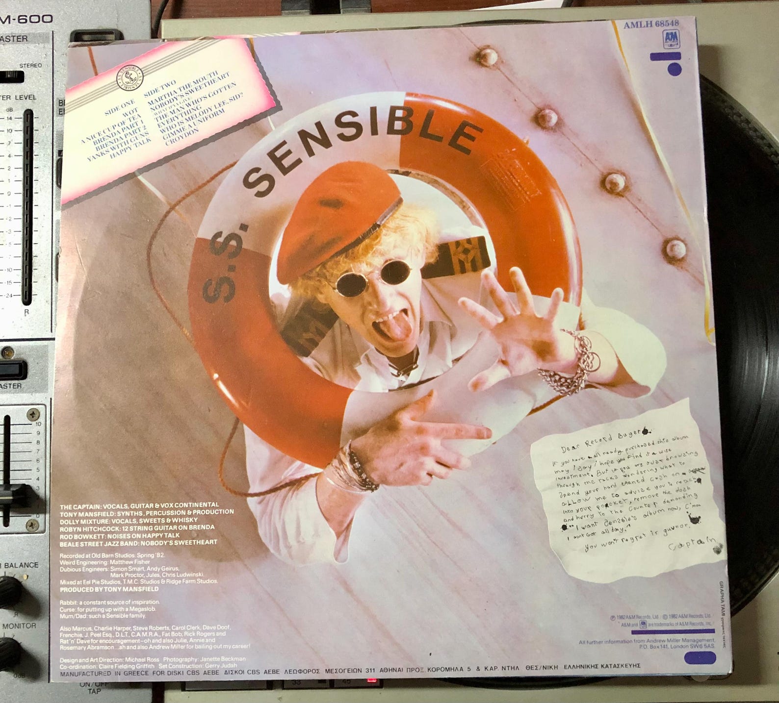 1982 Captain Sensible – Women and Captains First , Vinyl, LP, Album - Etsy