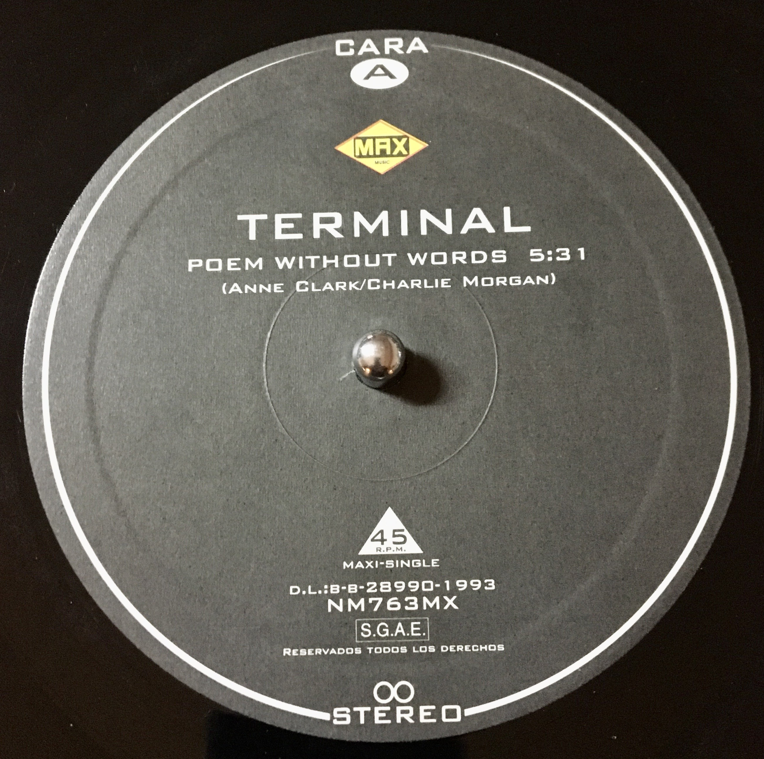 1993 Terminal – Poem Without Words , Vinyl, 12", 45 RPM, Maxi-single - Etsy