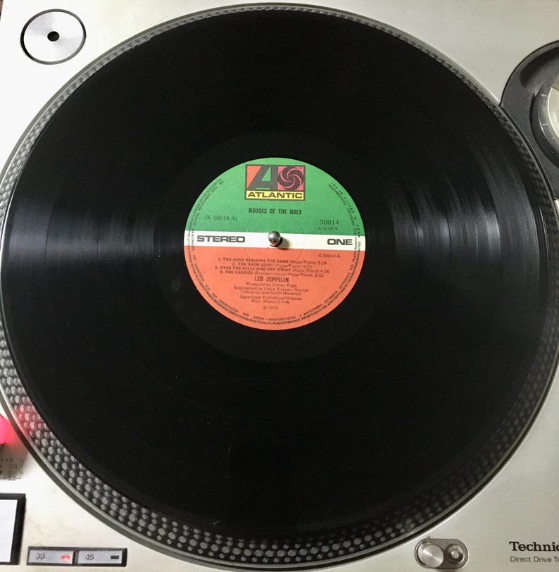 1973 Led Zeppelin - Houses of the Holy , Vinyl, LP, Album, Gatefold ...