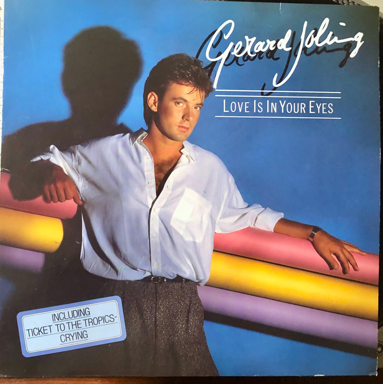 1985 Gerard Joling - Love is in Your Eyes , Vinyl, LP, Album, Stereo - Etsy