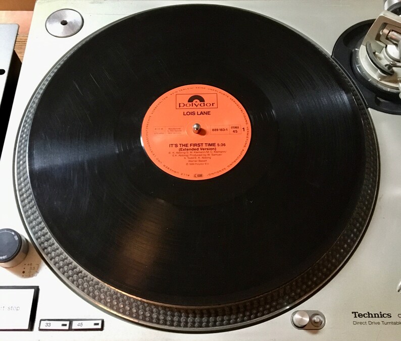 1989 Loïs Lane - It's the First Time (extended Version) Vinyl, 12", 45 ...
