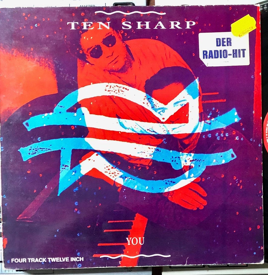 1992 Ten Sharp – You , Vinyl, 12", 45 RPM - Etsy