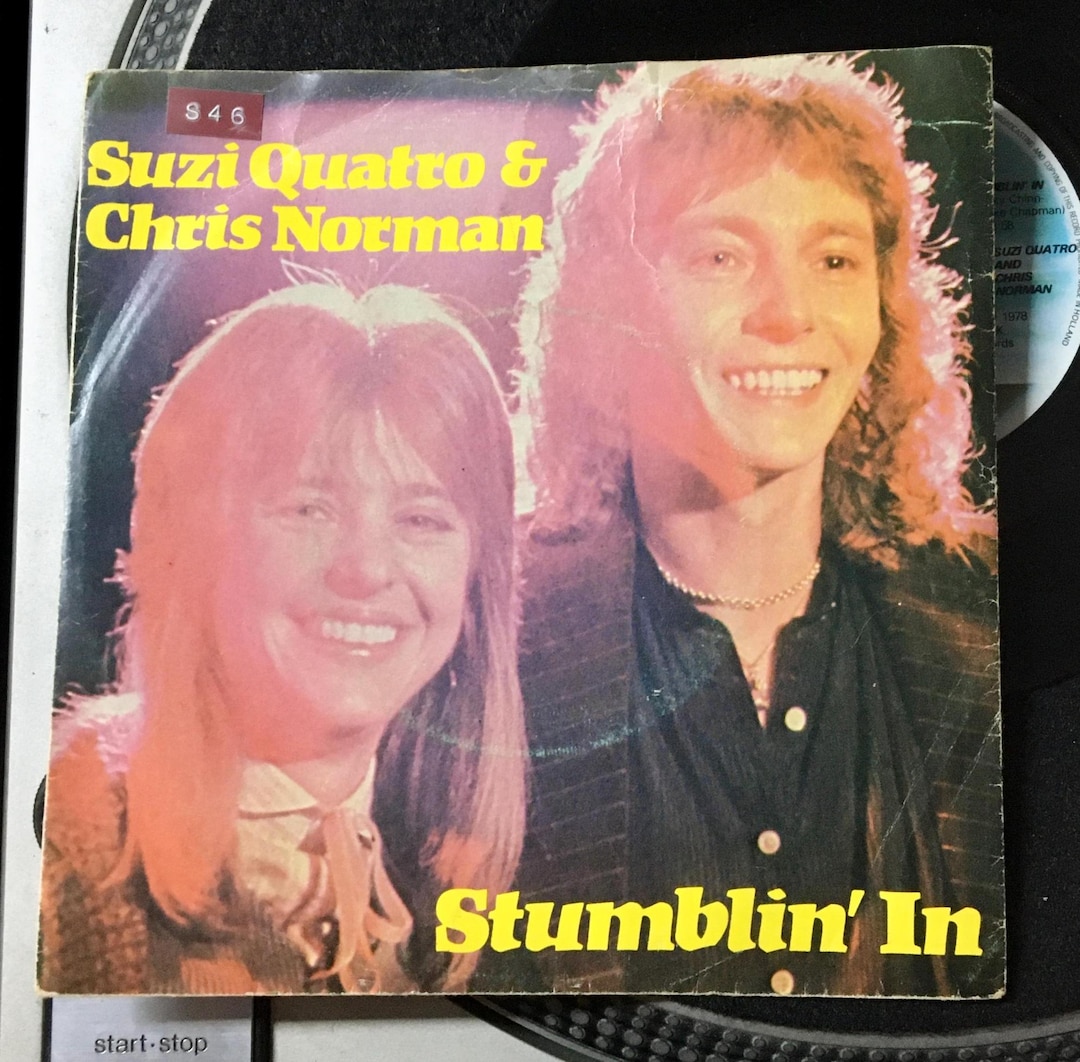 1978 Suzi Quatro & Chris Norman Stumblin' in , Vinyl, 7, 45 RPM, Single ...