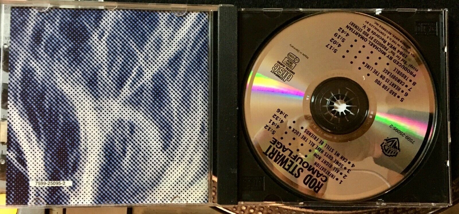 CD - Rod Stewart - Camouflage CD, Album - Etsy.de