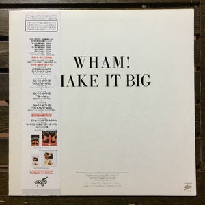 1984 ( Near Mint ) Rare , Picture Disc , Wham! – Make It Big , Vinyl ...