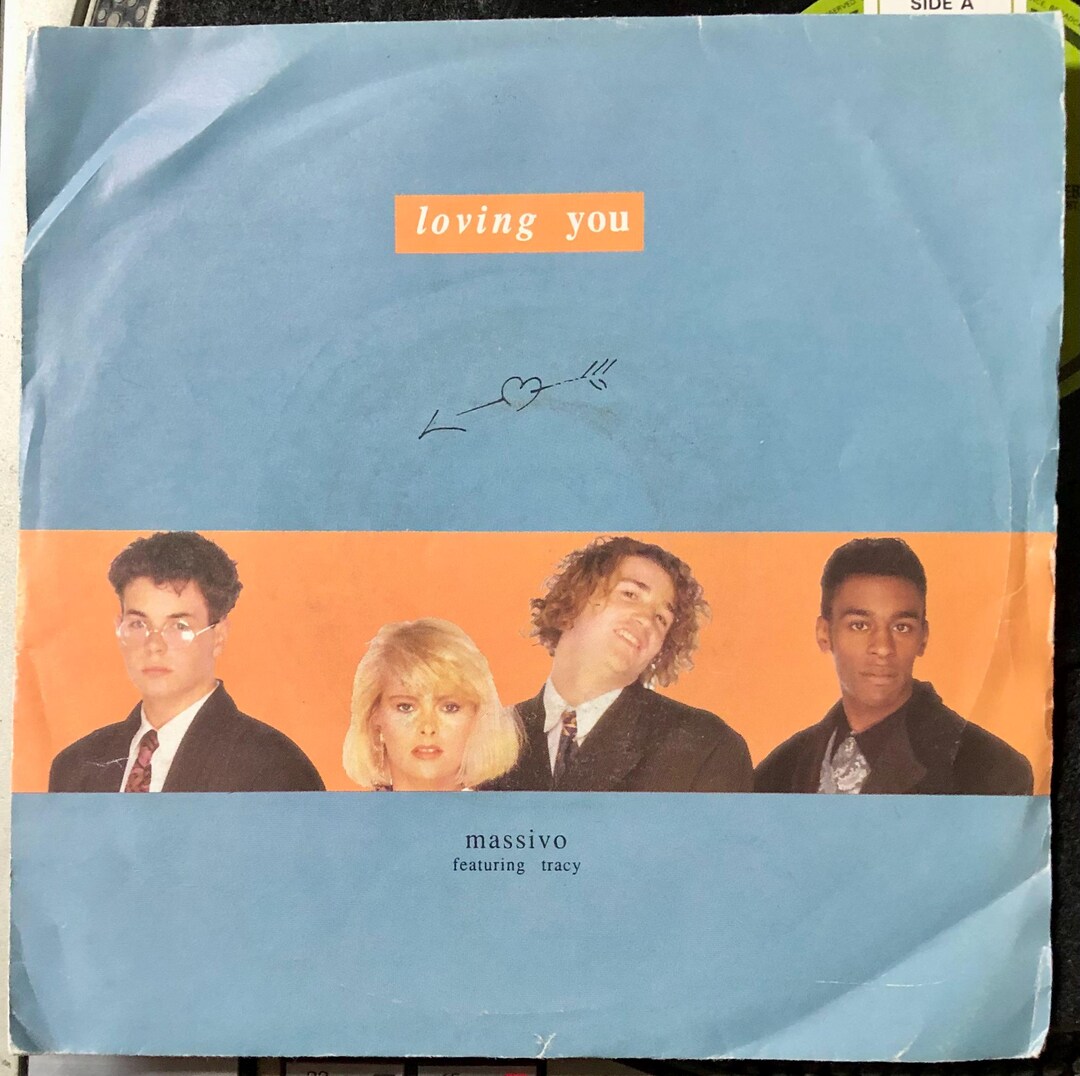 1990 Massivo Featuring Tracy - Loving You , Vinyl, 7", 45 RPM - Etsy