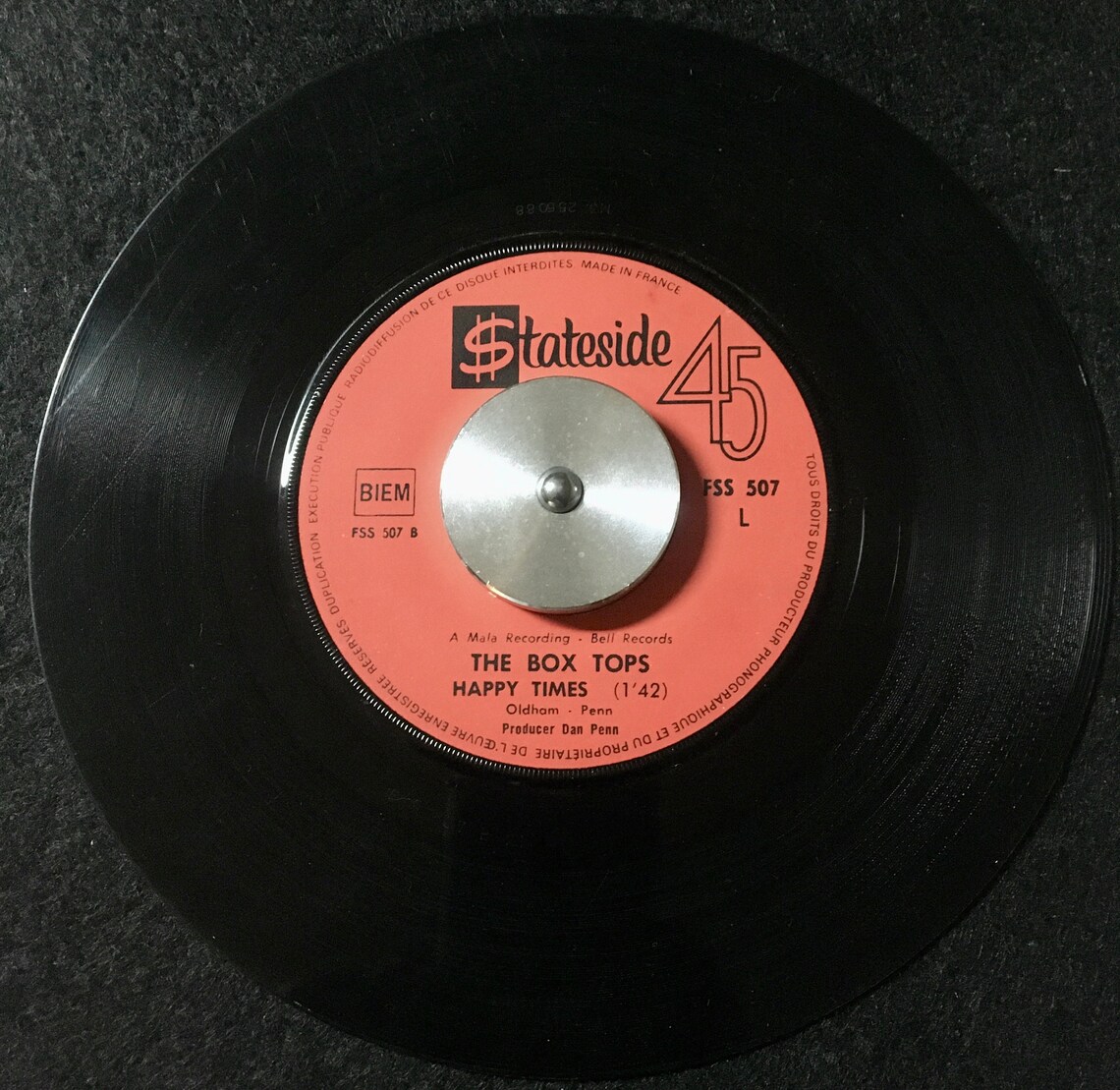 1968 the Box Tops the Letter Vinyl 7 45 RPM - Etsy