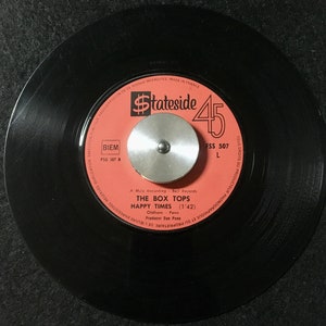 1968 the Box Tops – the Letter , Vinyl, 7", 45 RPM, Single - Etsy