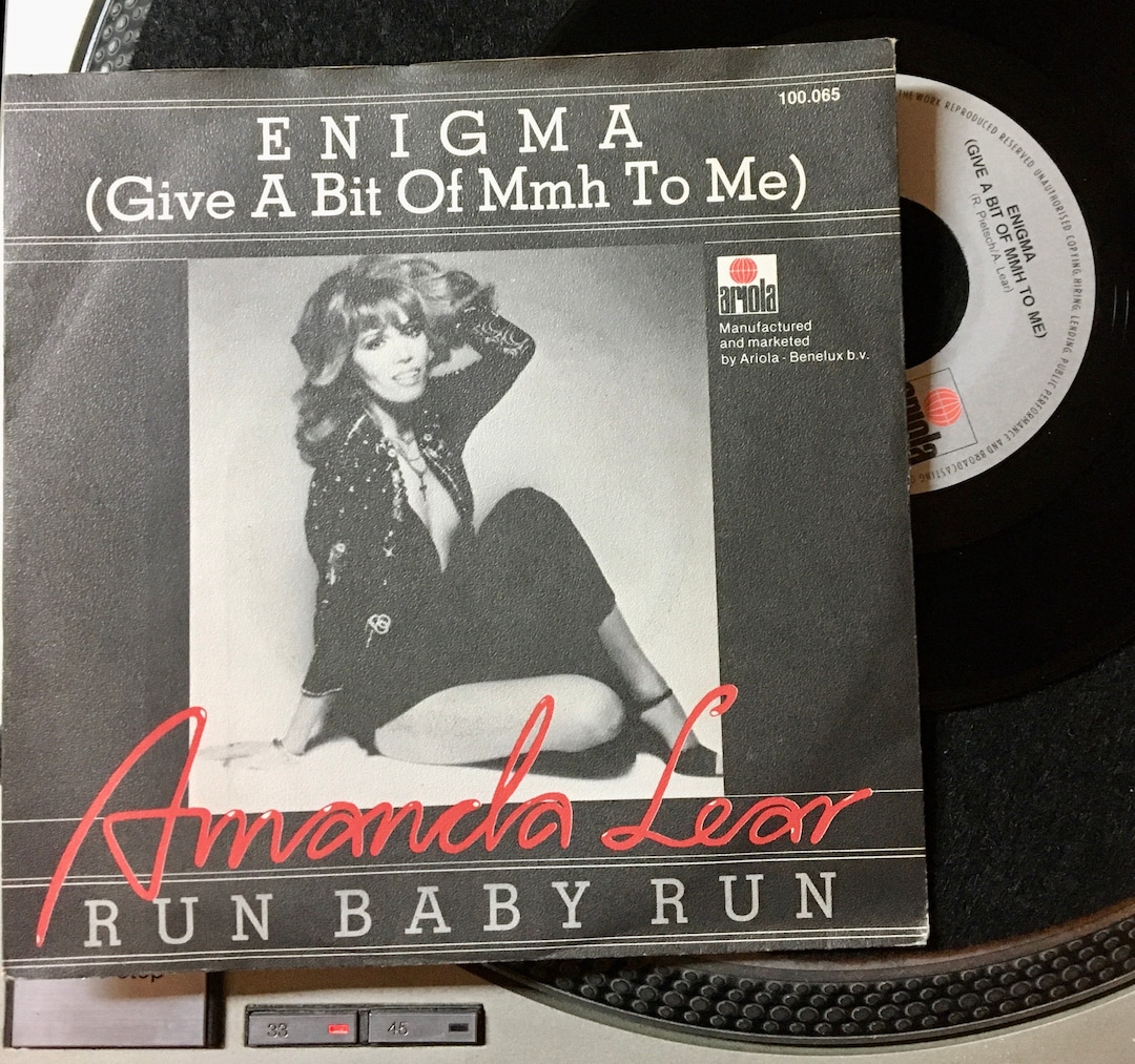 1978 Amanda Lear Enigma give A Bit of Mmh to Me Vinyl - Etsy