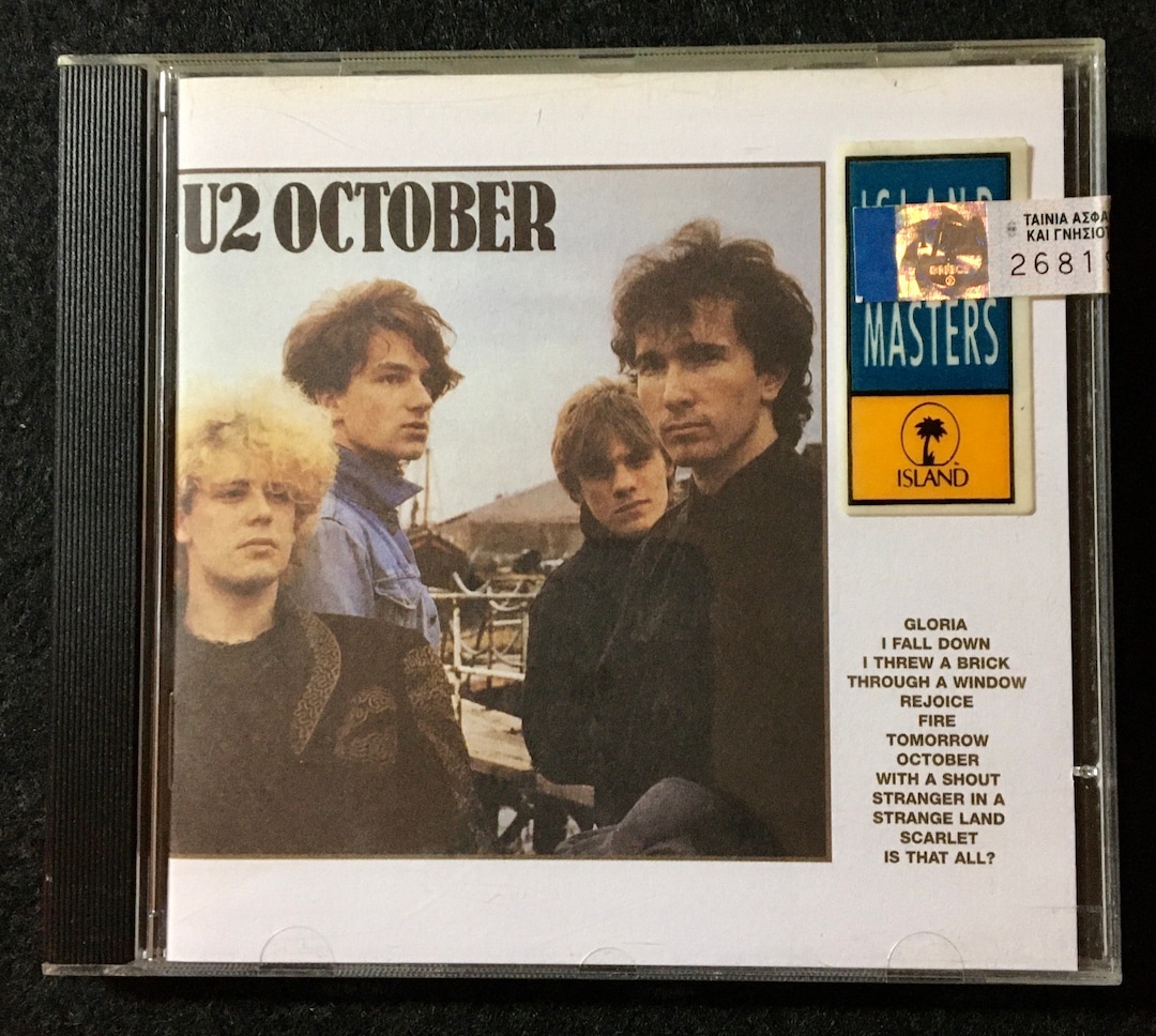 CD - U2 - October , CD, Album, Repress - Etsy