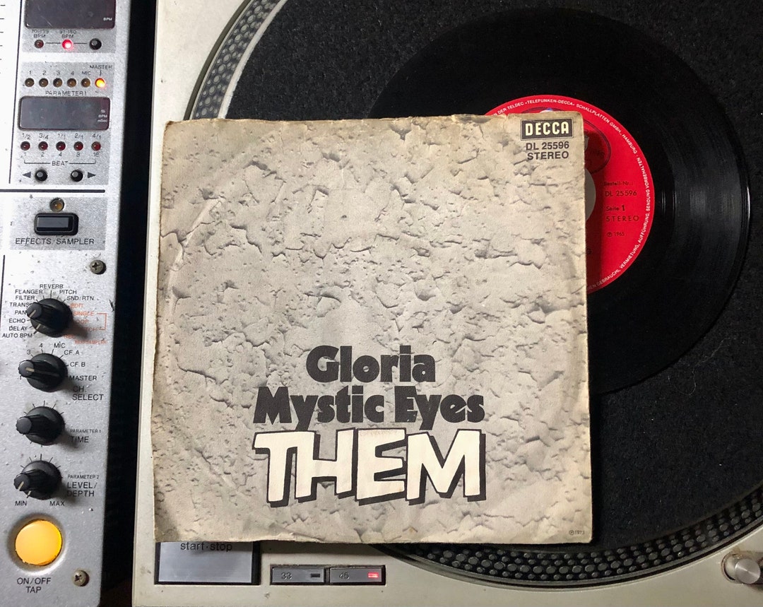 1973 Them – Gloria / Mystic Eyes , Vinyl, 7", 45 RPM, Single - Etsy