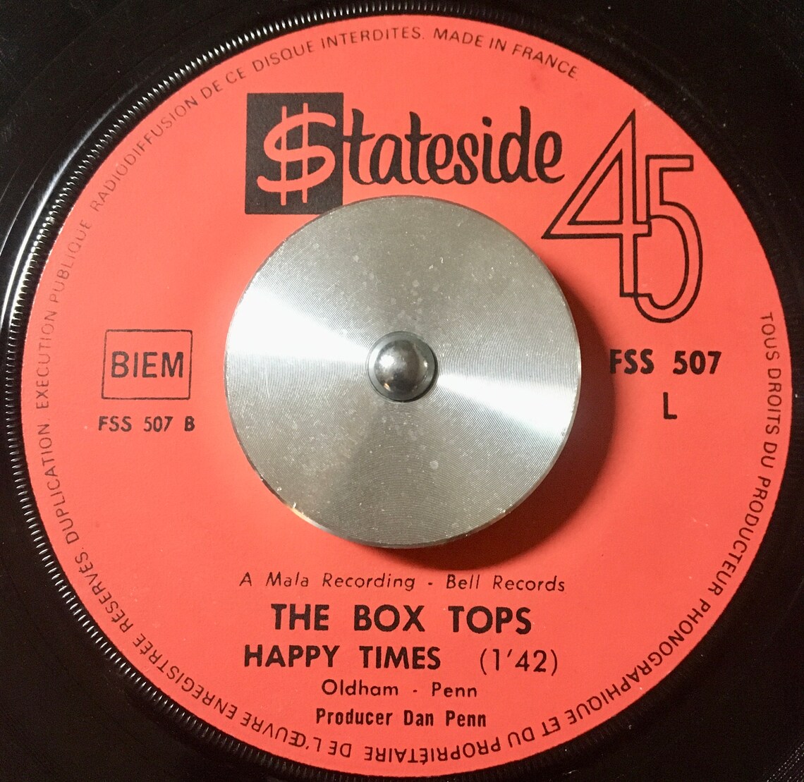 1968 the Box Tops the Letter Vinyl 7 45 RPM - Etsy